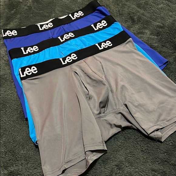 Lee | Underwear & Socks | Lee Blue Boxer Briefs Performance Underwear ...